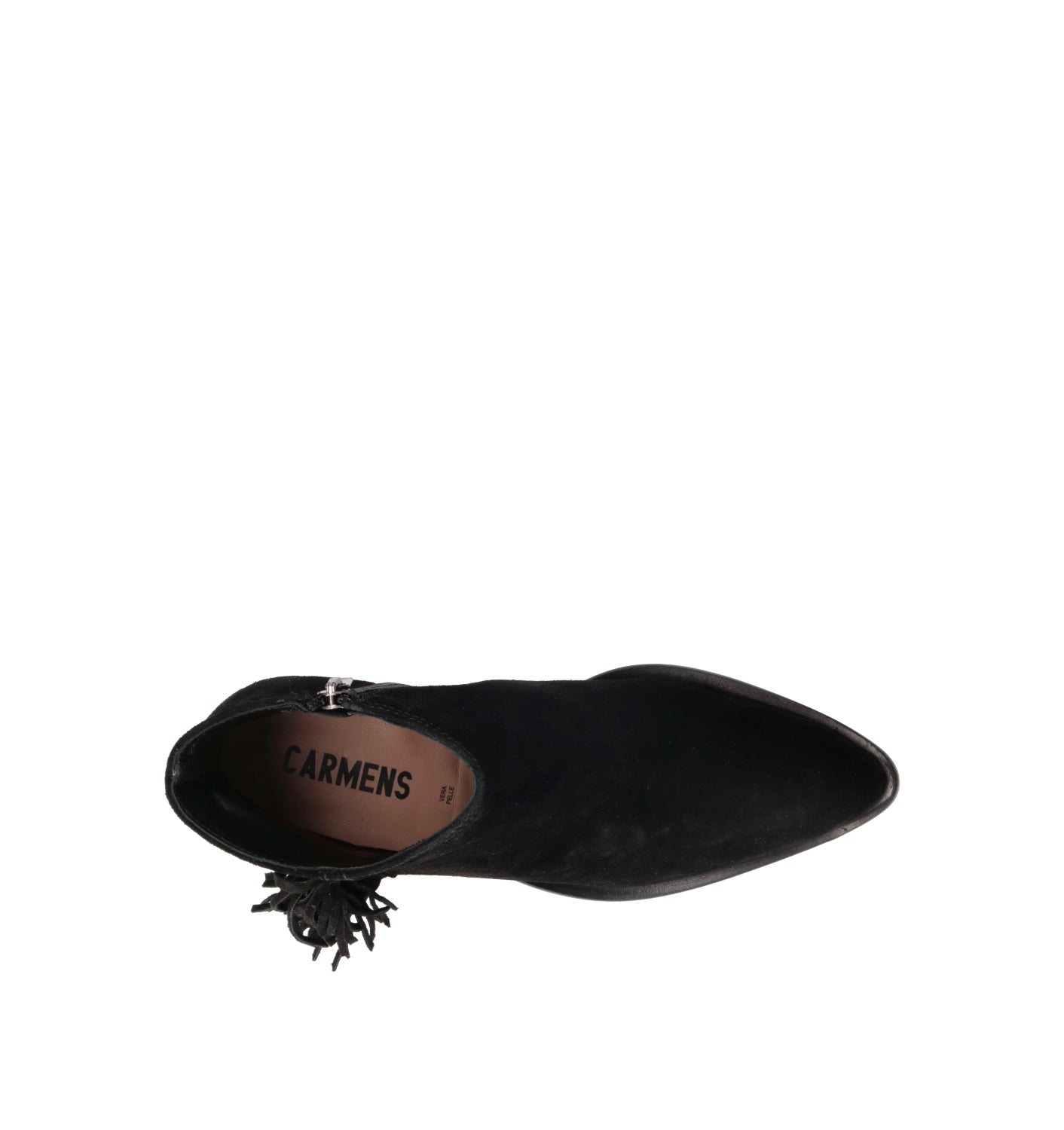 CARMENS Tronchetto donna nero in suede – Quellogiusto