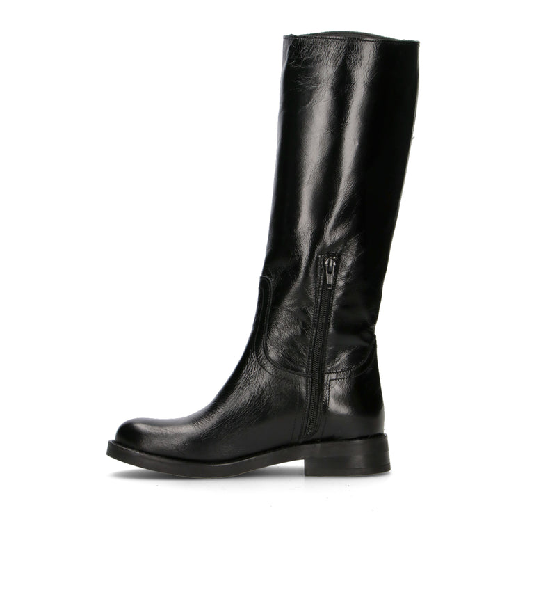 DOROTHYD Stivale donna nero in pelle – Quellogiusto